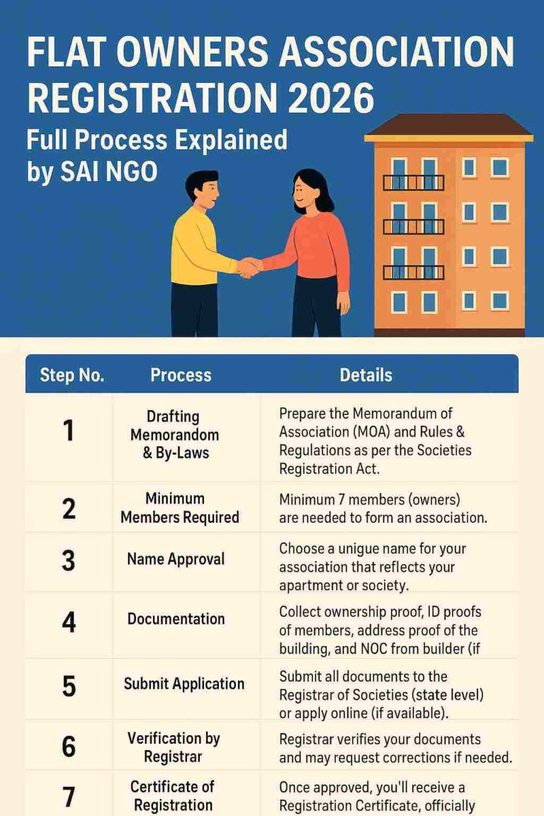 Flat owners Association Registration 2026: Full Process Explained by ...